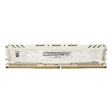 Micron 美光 Ballistix Sport LT版 D4 3000 8G 電競記憶體(白色)｜順發線上購物