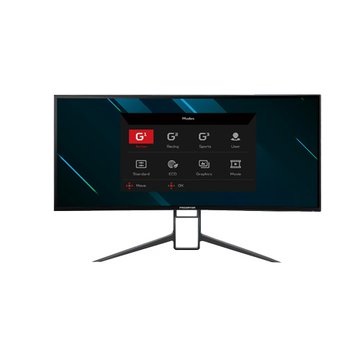 (福利品)acer 宏碁 34" X34 X 240Hz可調高低曲電競(F-sync/800R/0.01ms/HDMI2.1*2.DP ...