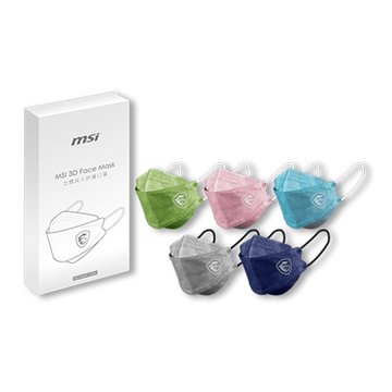 MSI 微星 3D Face Mask(3D 口罩組 )｜順發線上購物