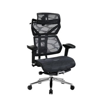 i-rocks 艾芮克 T27S 黑色/雲岩網人體工學椅(宅配)｜順發線上購物