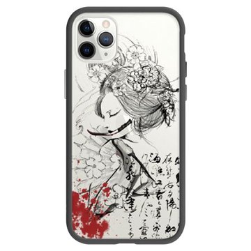 DEVILCASE 惡魔鋁合金 iPhone 11 Pro日式系列 藝妓帶刀-深灰｜順發線上購物