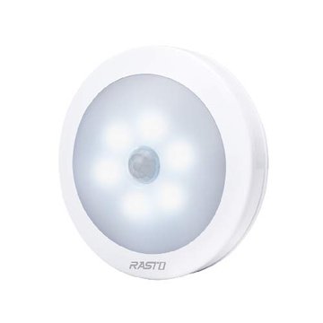 RASTO AL1圓形LED六燈珠磁吸感應燈-白光 (福利品出清)｜順發線上購物