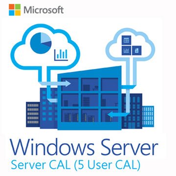 Microsoft 微軟 Windows Server CAL 2019 繁中 5 Clt User CAL 隨機版｜順發線上購物